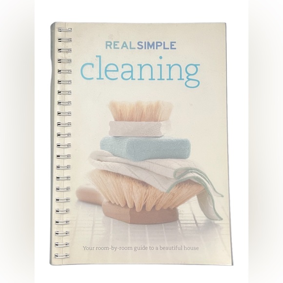 Real Simple | Other | Real Simple Spiral Cleaning Book Your Room By ...
